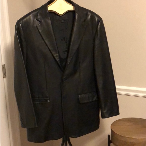 Express | Jackets & Coats | Mens Express Leather Jacket | Poshmark